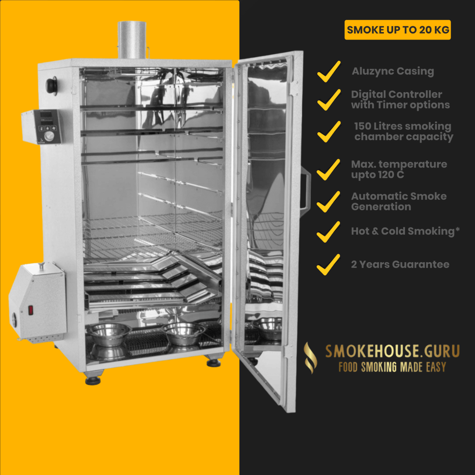 Borniak Smokers UK | Food Smoking & BBQ - Smokehouse Guru