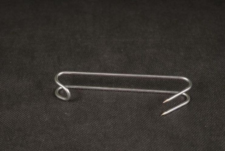Double Stainless Steel Hooks for smoking fish and meat 5 pcs - Borniak ...